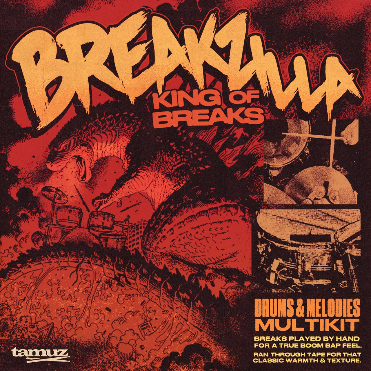 Breakzilla - King Of Breaks – The Sample Lab
