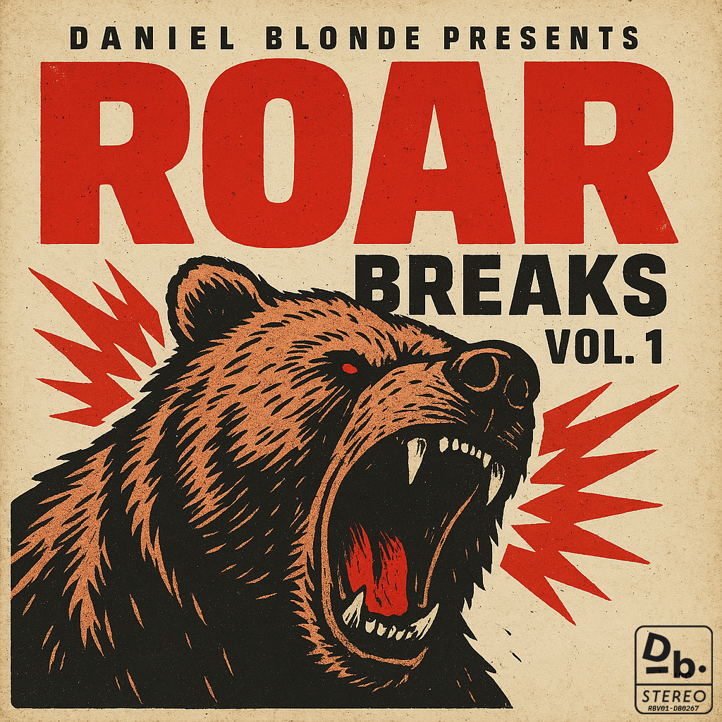 Roar Breaks Vol. 1 | Gritty Drum Loops & One Shots | The Sample Lab