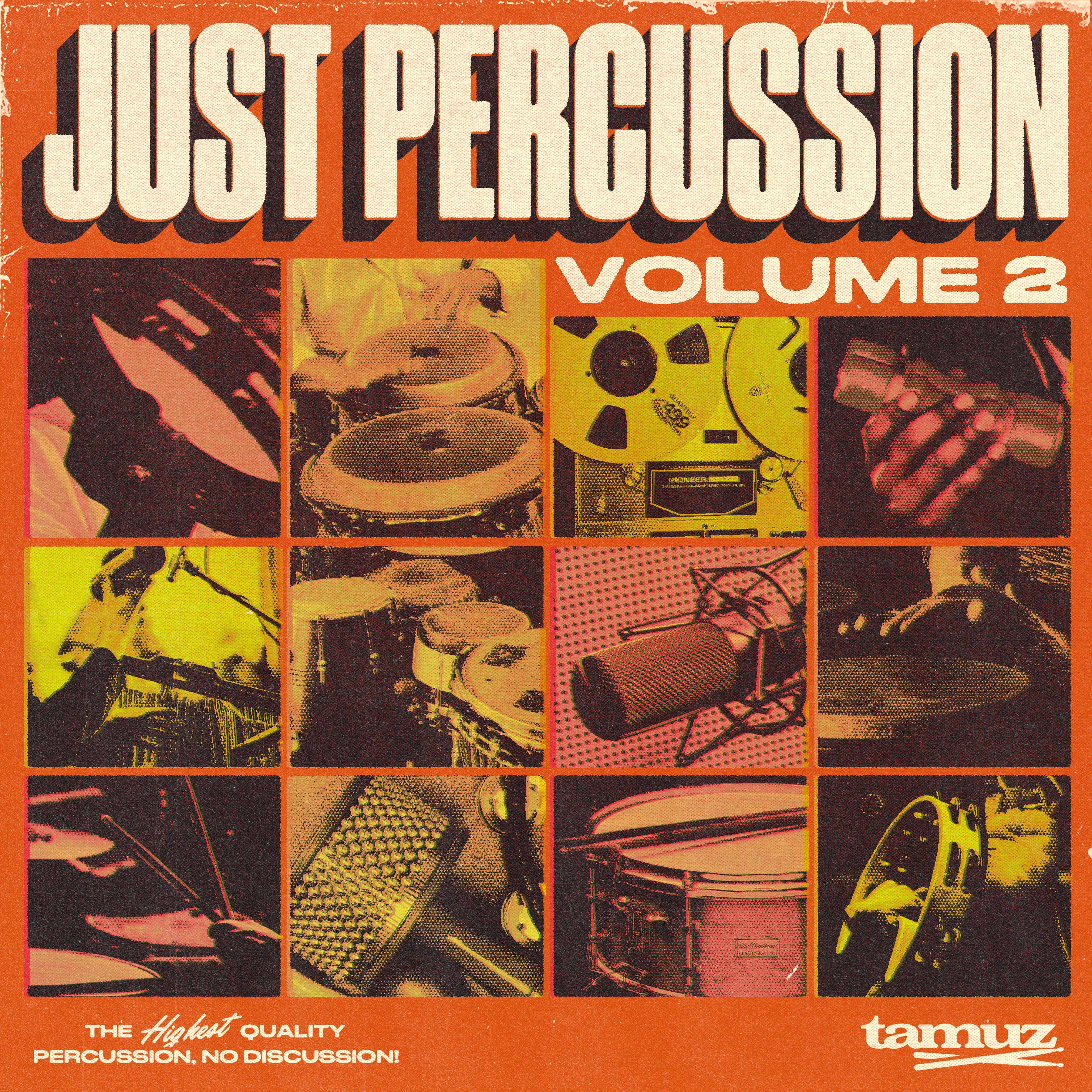 Just Percussion Vol. 2 – The Sample Lab